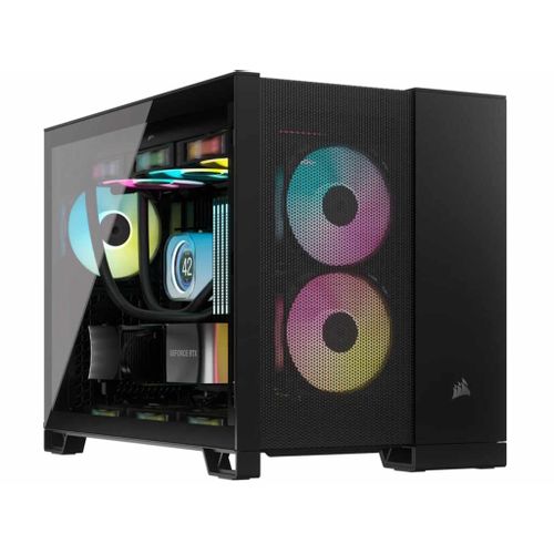 CORSAIR 2500D AIRFLOW Mid-Tower/ATX/kaljeno staklo/bez napajanja/crna Kućište