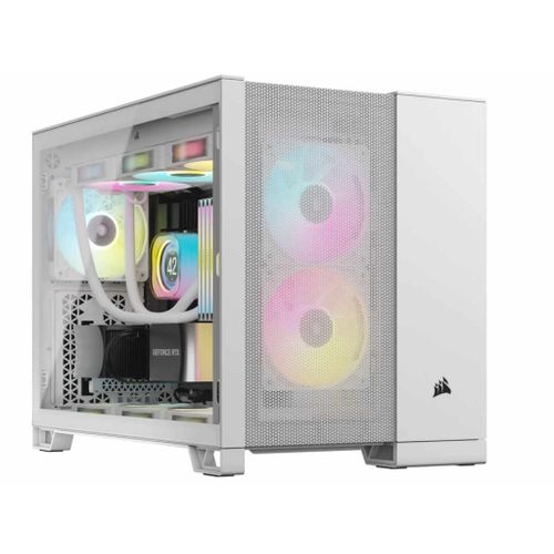 CORSAIR 2500D AIRFLOW Mid-Tower/ATX/kaljeno staklo/bez napajanja/bela Kućište