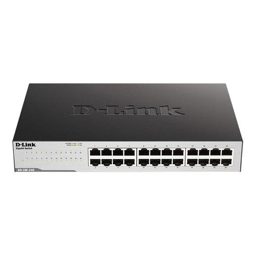 D-Link 24‑Port Gigabit neupravljiv switch GO-SW-24G/E