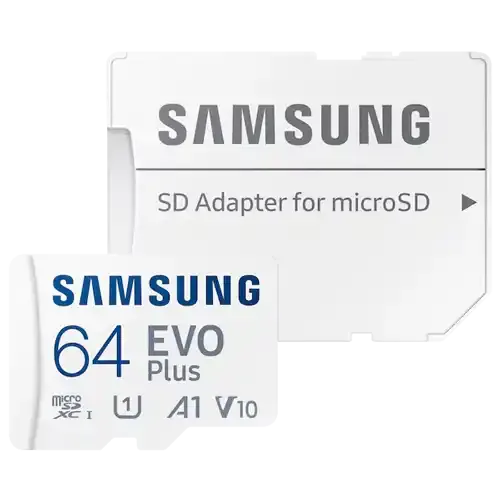 Samsung EVO Plus Micro SDXC 64GB + Adapter MB-MC64KA Memorijska kartica