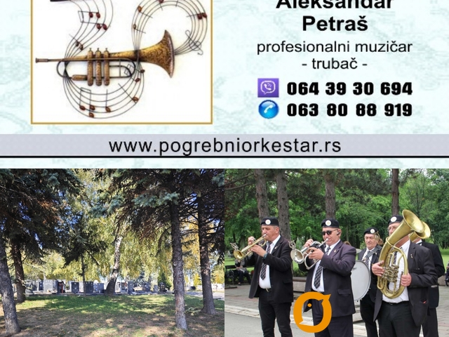 Zvanični duvački pogrebni orkestar muzika za sahrane Srbija