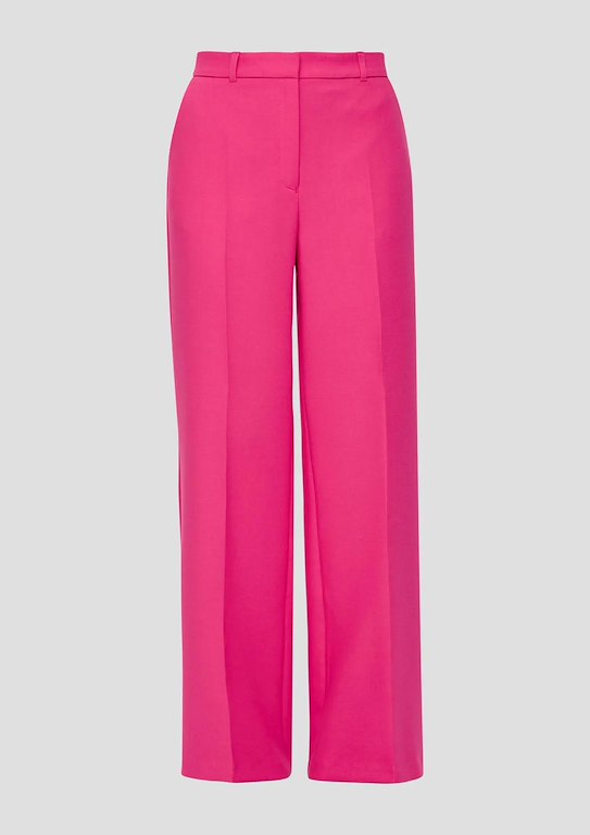 s.Oliver Ženske pantalone, Long Fit, Roze