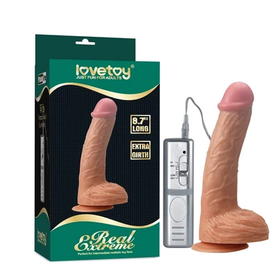 Vibro dildo 22cm