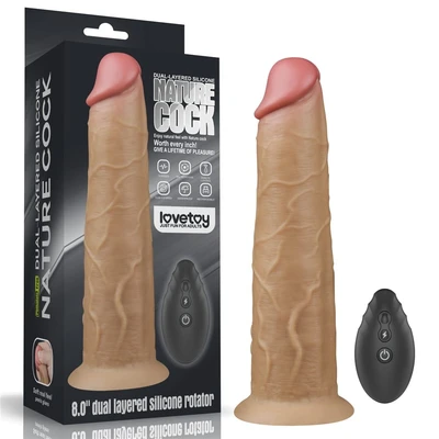 Vibro dildo 20cm na daljinski