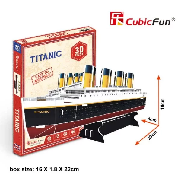 CUBICFUN PUZZLE TITANIC S3017H 230173