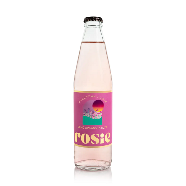 SOK OD ORGANSKIH RUŽA ROSIE 330ML