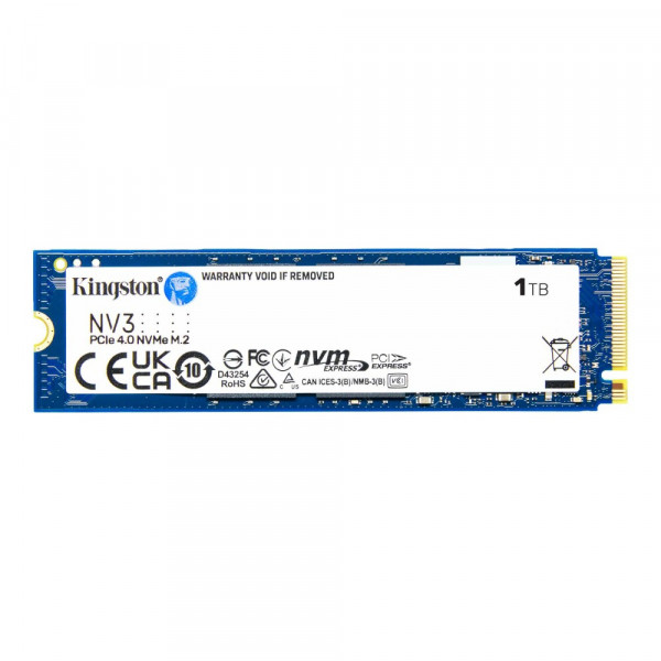 KINGSTON NV3 1TB M.2 2280 PCIe 4.0 NVMe SNV3S/1000G SSD