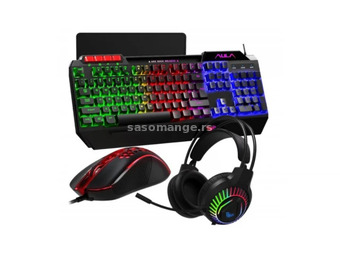 Gaming komplet Aula T650 4u1, USB, Zicni