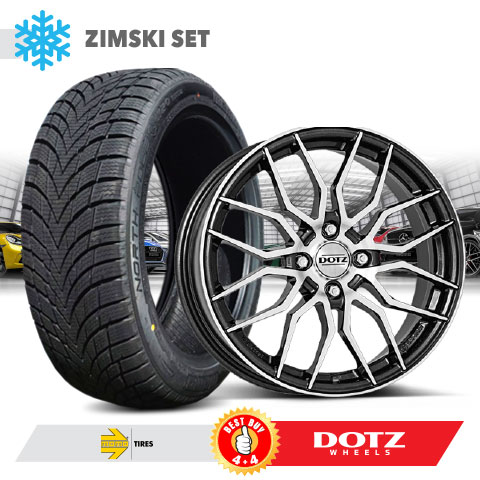 215/60 R17 SET Z MOMO + DOTZ LIM GM POL 4/108