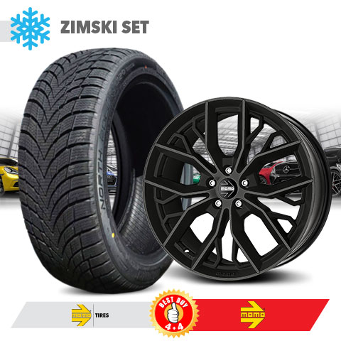 205/55 R16 SET Z MOMO + MOMO MAS MB 5/112