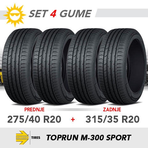 275/40 R20x2 + 315/35 R20x2 MOMO M300-SET 4 GUME