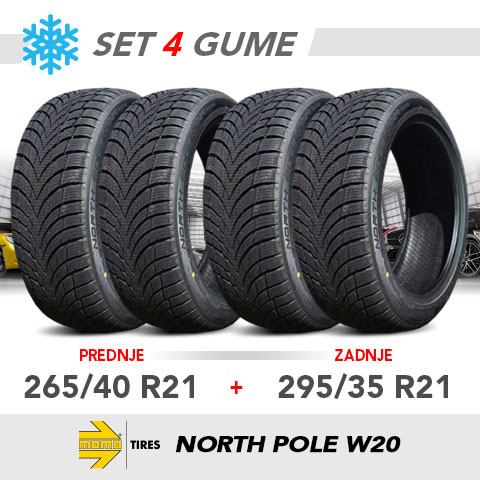 265/40 R21x2 + 295/35 R21x2 MOMO W20 SET 4 GUME