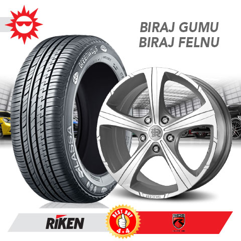 195/50 R15 SET LASSA + REDS