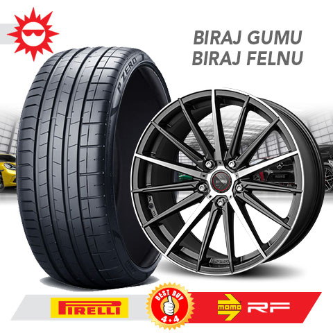 245/40 R19 SET PIRELLI + MOMO (1 TOČAK)