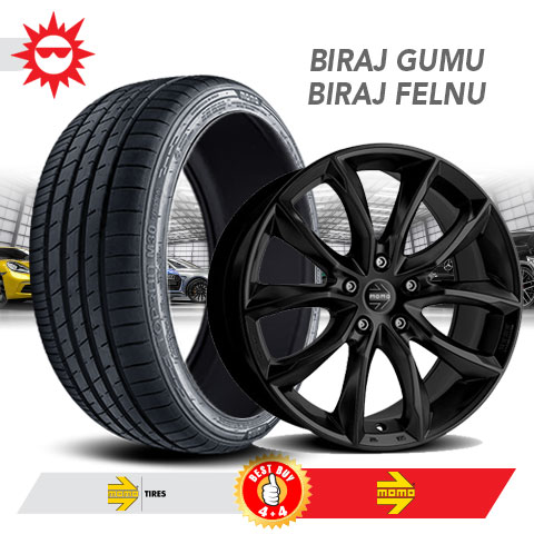 205/55 R16 SET MOMO + MOMO SJB 5/112