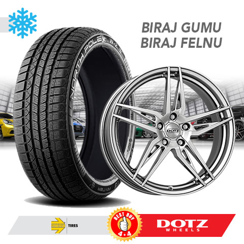 225/50 R17 SET Z MOMO + DOTZ INTERLAGOS SIL 5/112