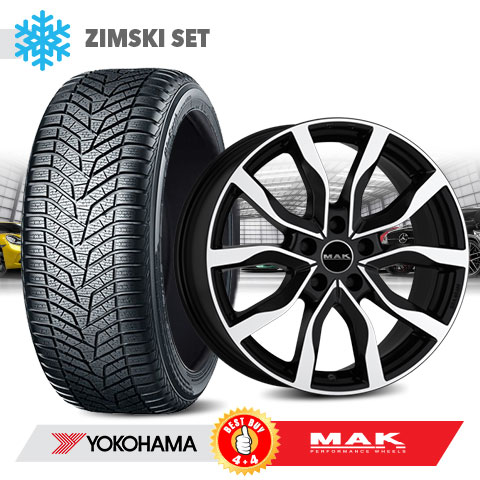 275/45 R20 SET Z YOKOHAMA + MAK HL BM 5/108