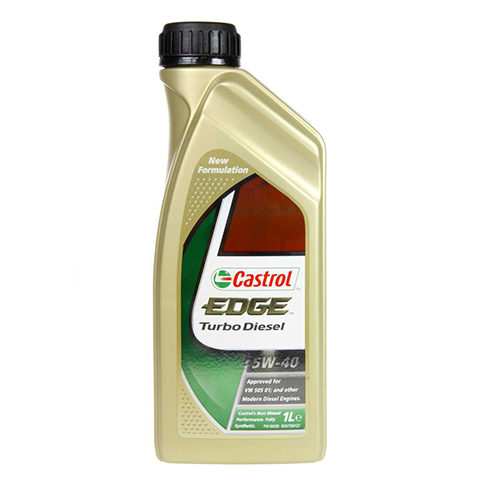 CASTROL EDGE T. DIZEL 5W40 505.01 1/1
CASTROL EDGE TURBO DIZEL 5W40