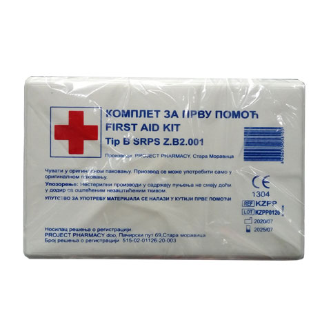 PRVA POMOC KOMPLET TIP B - P.PHARMACY