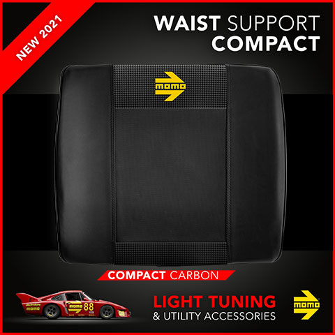 NASLON ZA LEDJA COMPACT CARBON/BLACK MOMO