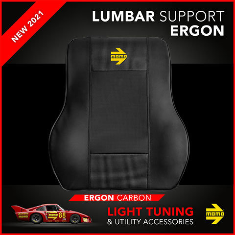 NASLON ZA LEDJA ERGON CARBON/BLACK MOMO