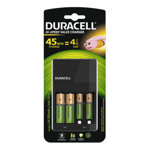 PUNJAC BATERIJA CEF14 SA BATERIJAMA 2xAA-1300mAH + 2xAAA-750mAh