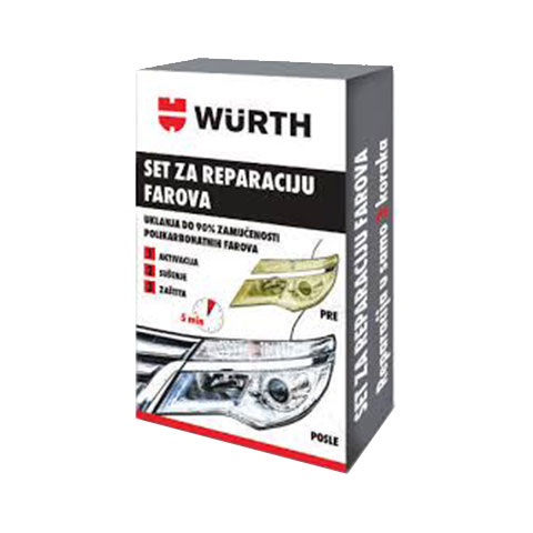 SET ZA REPARACIJU FAROVA WURTH