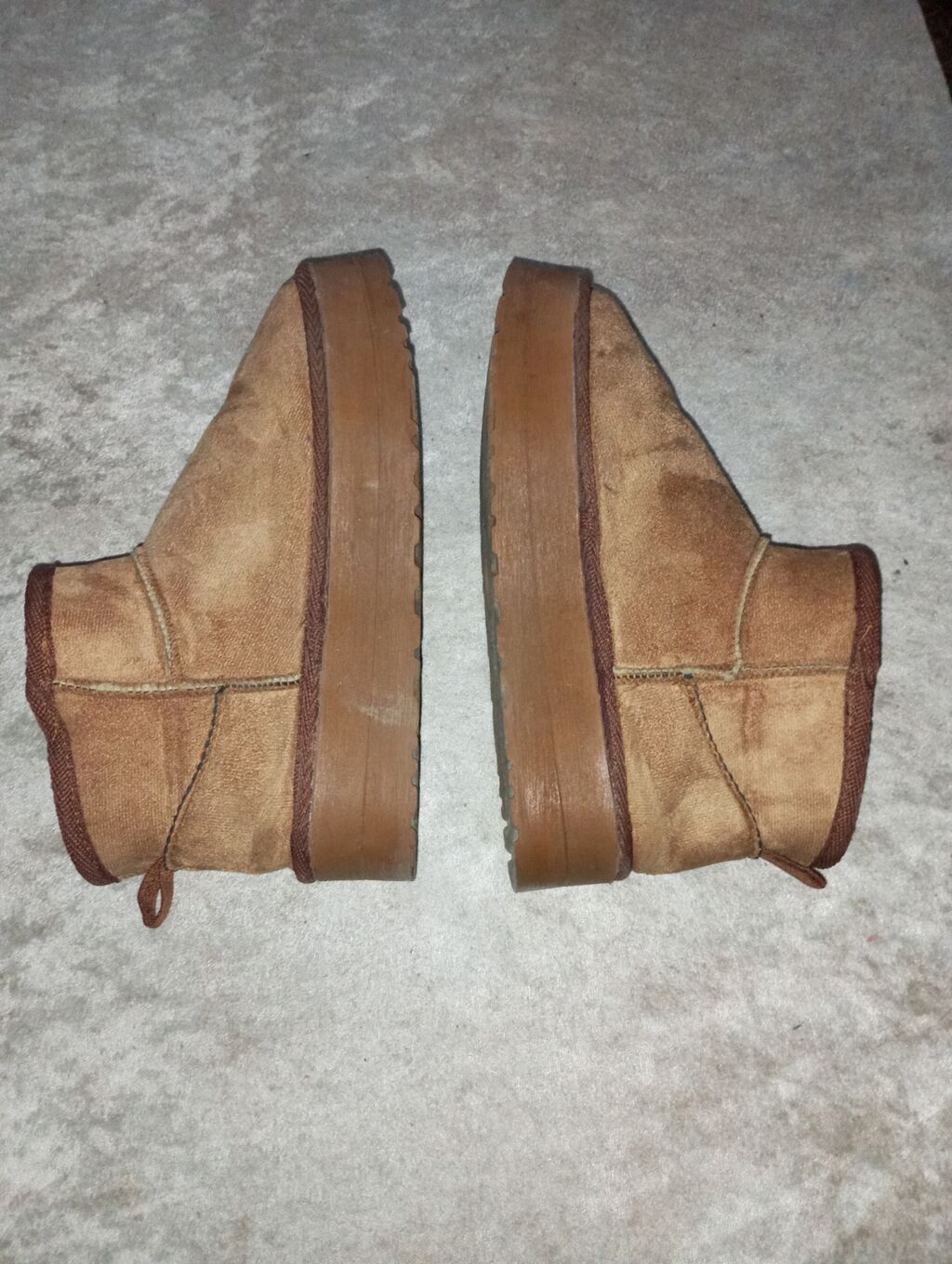 Ugg mini čizme, bоја - Braon, 39