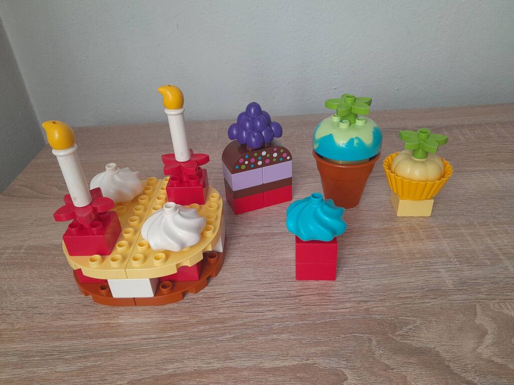 LEGO Duplo moja prva proslava kocke torta devojčice Očuvane Lego