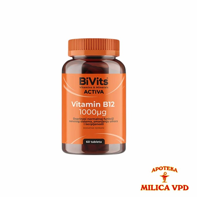 BiVits Vitamina B12 60x1000mcg