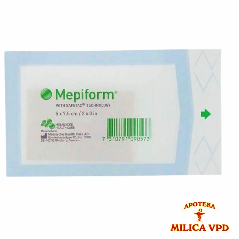 Mepiform flaster protiv ožiljaka 5×7,5 A1