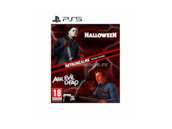 PS5 Halloween and Ash vs Evil Dead RetroRealms Double Feature