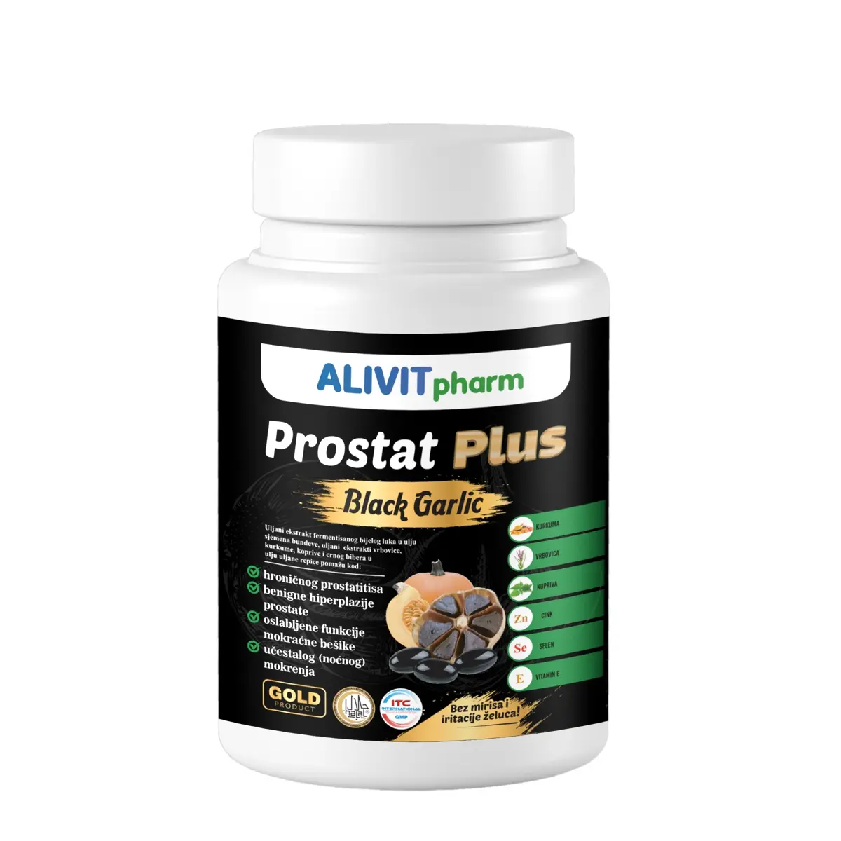 Alivit Black Garlic Prostat plus, 90 kapsula