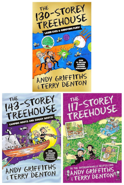 The Treehouse Series 3 Books Collection Set