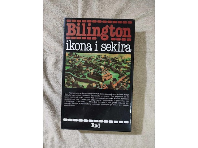 Ikona i sekira,Džejms Bilington