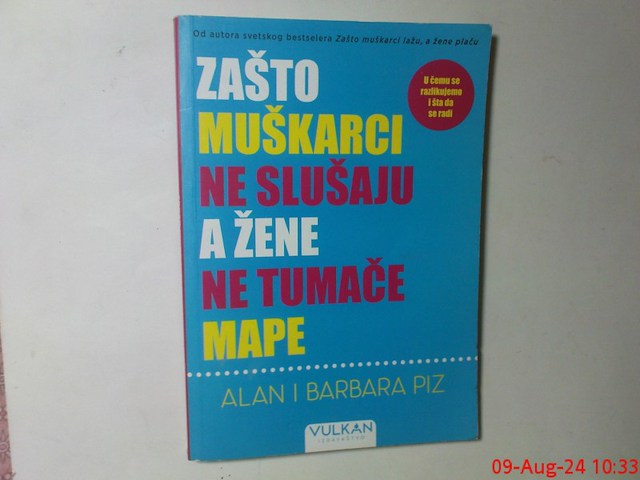 ZASTO MUSKARCI NE SLUSAJU A ZENE NE TUMACE MAPE