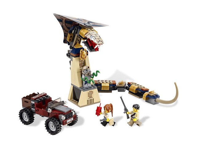 LEGO Pharaoh`s Quest - 7325 Cursed Cobra Statue