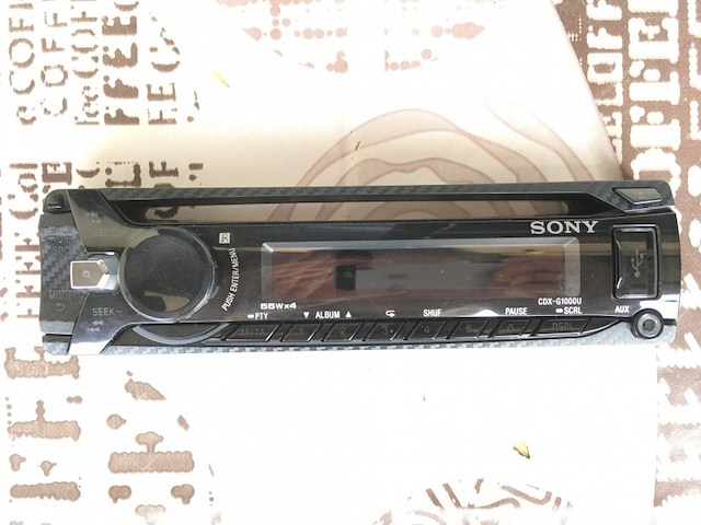 Sony CDX-G1000U