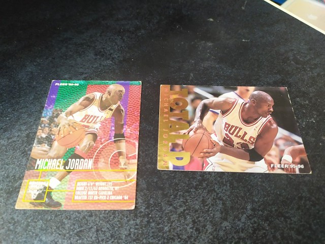 сличице nba cards 1995/96 2 комада (fleer)