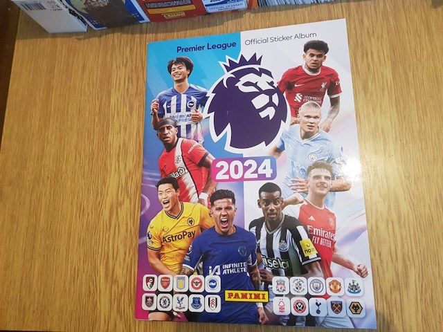 Prazan album - Premier League 2024 (Panini),bez slicica