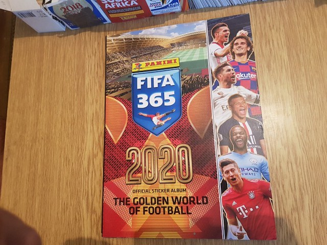 Prazan album - FIFA 365 2020 (Panini),bez slicica