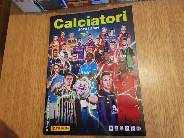 Prazan album - Calciatori 2023-2024 Panini,sa slicicama