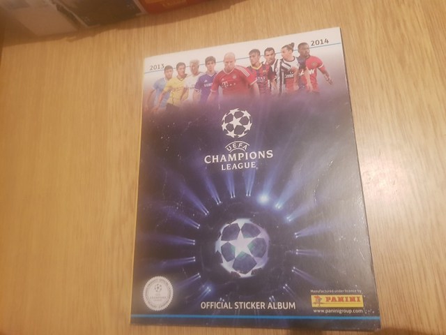 Prazan album - Champions League 2013-2014,sa slicicama