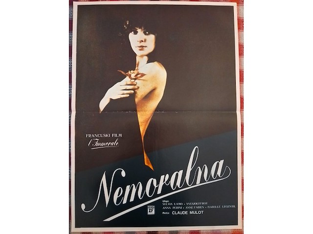 plakat NEMORALNA