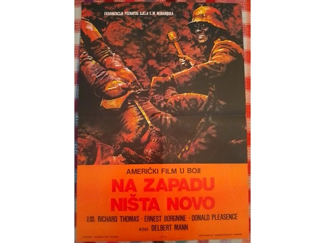 plakat NA ZAPADU NIŠTA NOVO