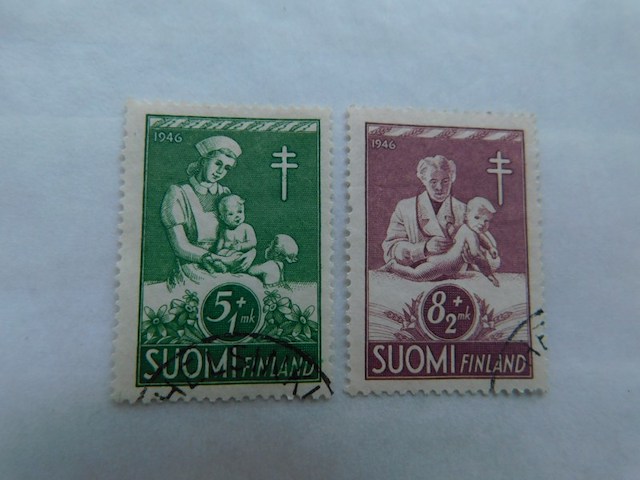 SUOMI FINLAND 1946 KOMPLET SERIJA