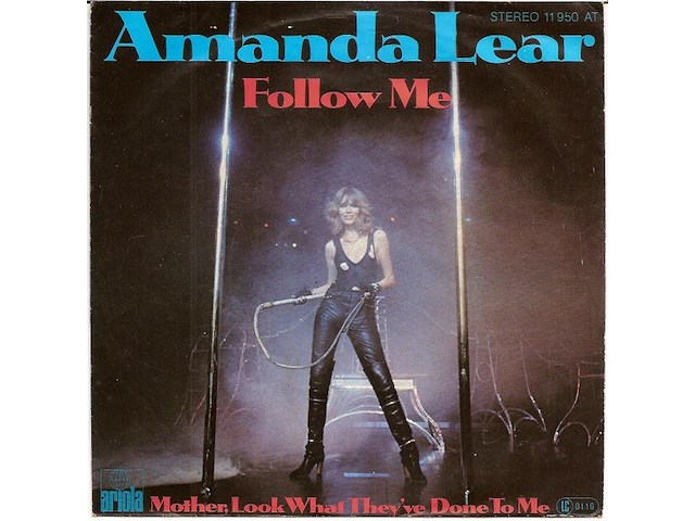 Amanda Lear – Follow Me Vinyl, 7`, 45 RPM, Single, Repr