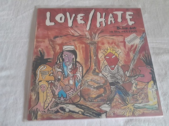 Love/Hate - LP Black out in the red room/ Holland print