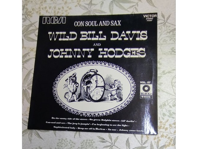 Johnny Hodges and Will Bill Davis– In Memoriam JAZZ LP