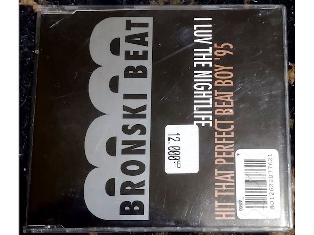 Bronski Beat - I luv the nightlife (CD singl)